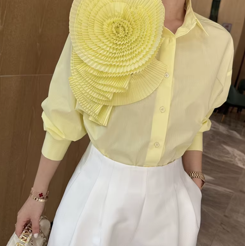 Janet Flower Shirts – Unpacking Shop