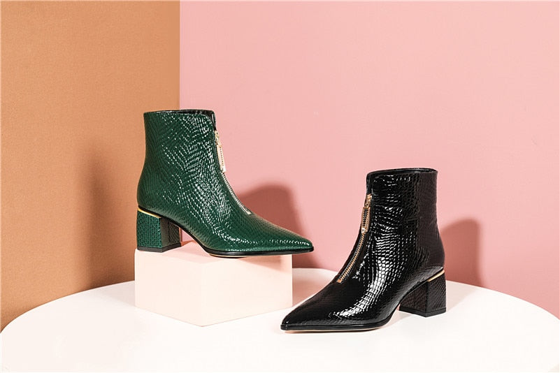 Kelly Boots (GENUINE LEATHER) – Unpacking Shop